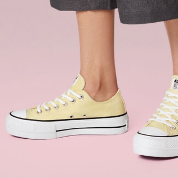 Converse | Shoes | Converse Chuck Taylor All Star Lift Platform Lemon ...
